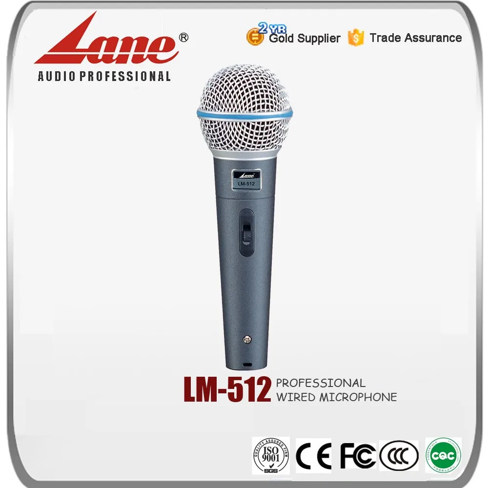 Lane Handheld Dynamic Microphone Wired Xlr Wired Broadcasting ...