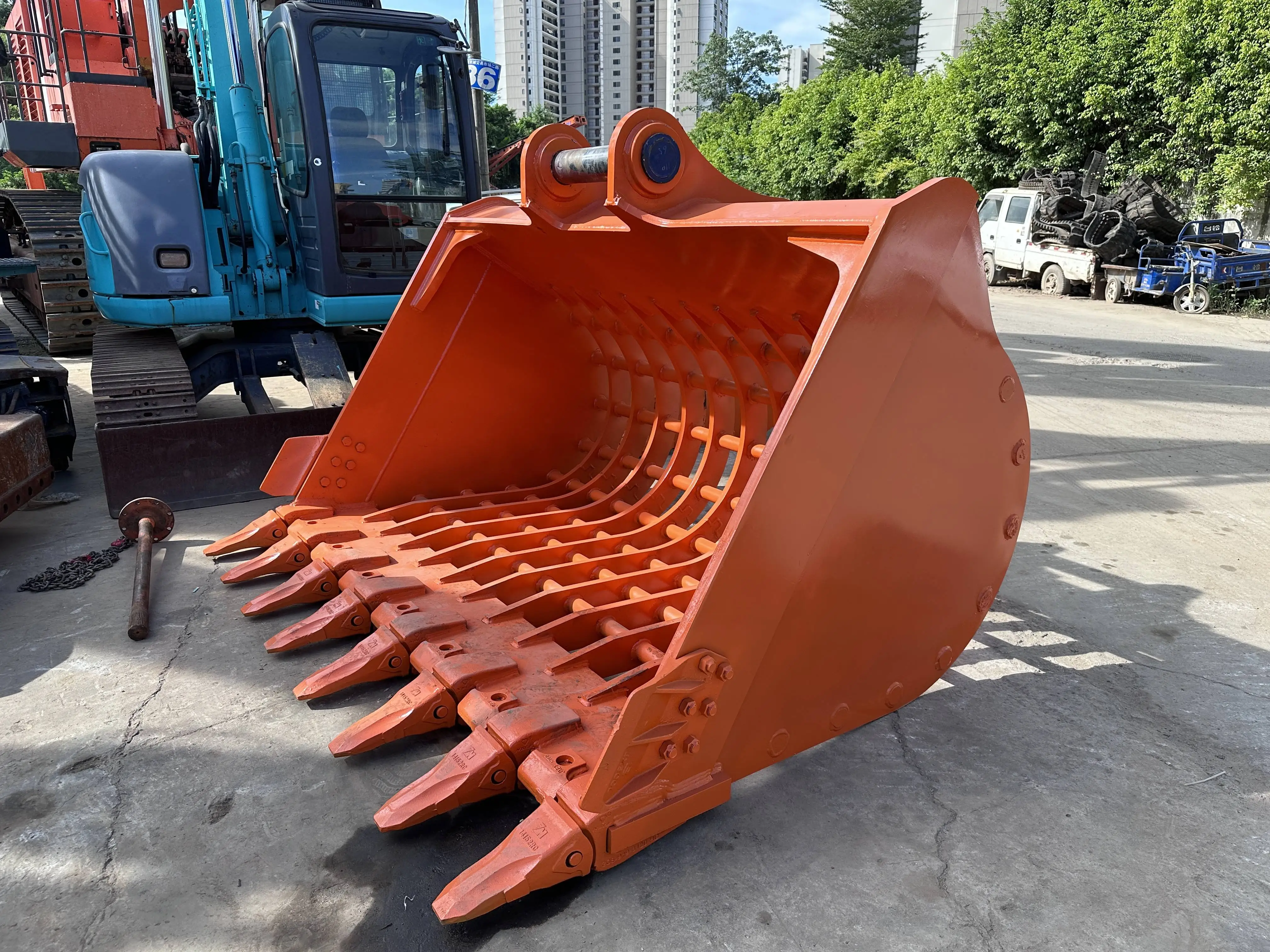 Rock Skeleton Bucket Excavator Sieve Bucket For Excavator Repair ...