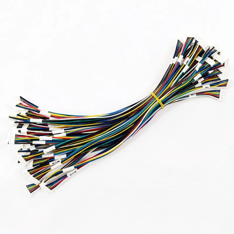 Custom Electrical Copper Wire Alpha Series 8 Pin Cable Custom Assembly ...