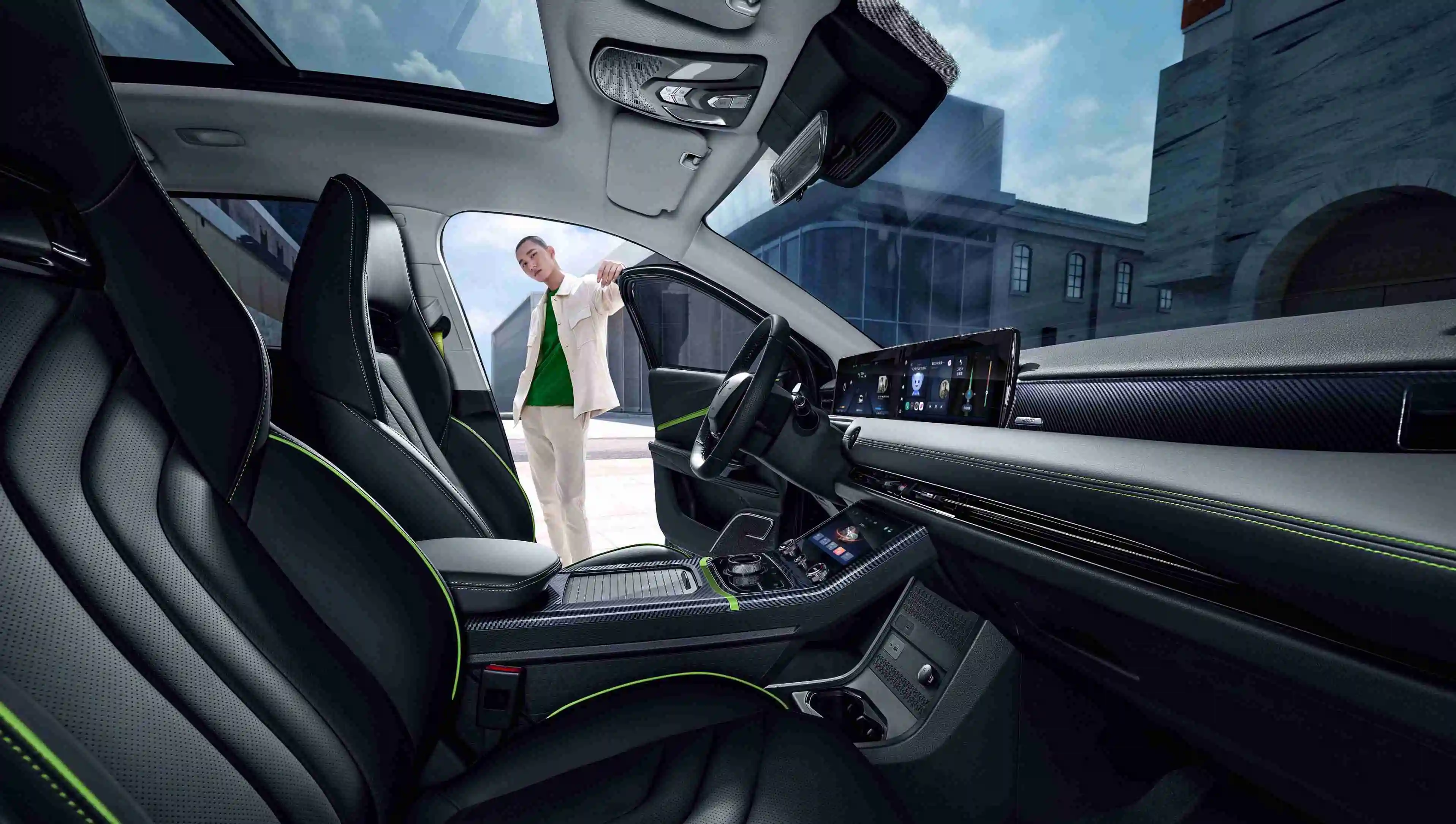 Hozon Neta S Extended-range Electric Vehicle Ev Car 2023 Long Range ...