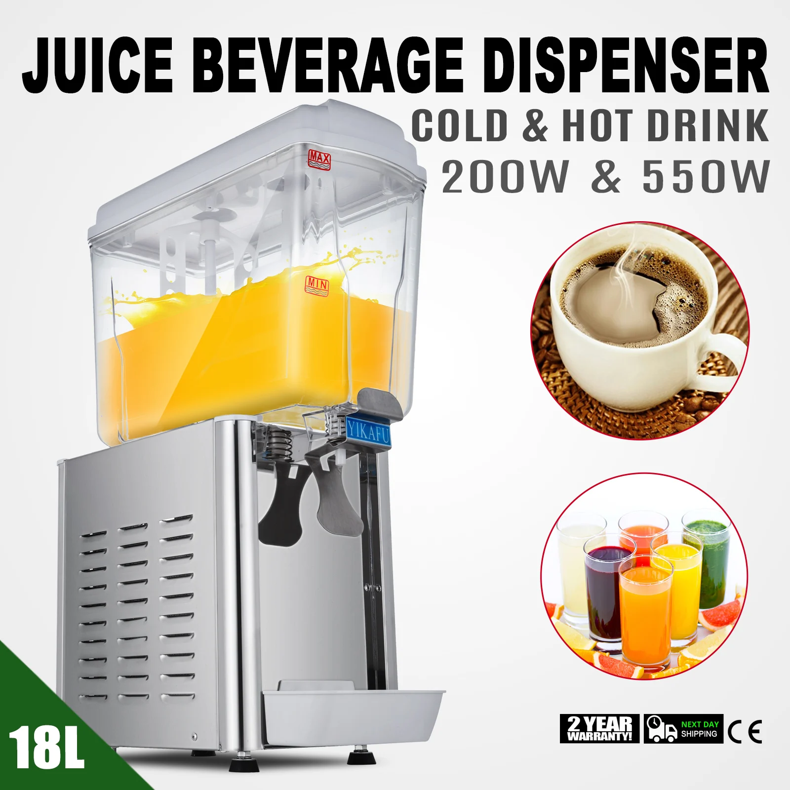 Single Tank Electric Frozen Drink Slush Machine Price for Ice Cream ...