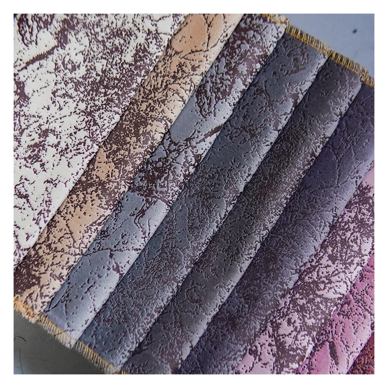 230gsm Holland Velvet Embossing 100% Polyester Fabric For Sofa ...
