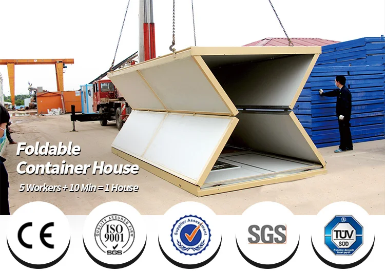 Folding Container Prefab House Tiny House & Folding Container 2021 ...