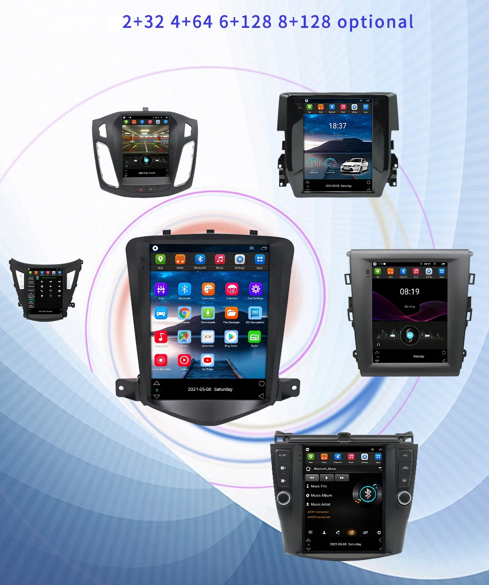 Universal Android Car Radios - 9.7 Inch Screen MP5 Player