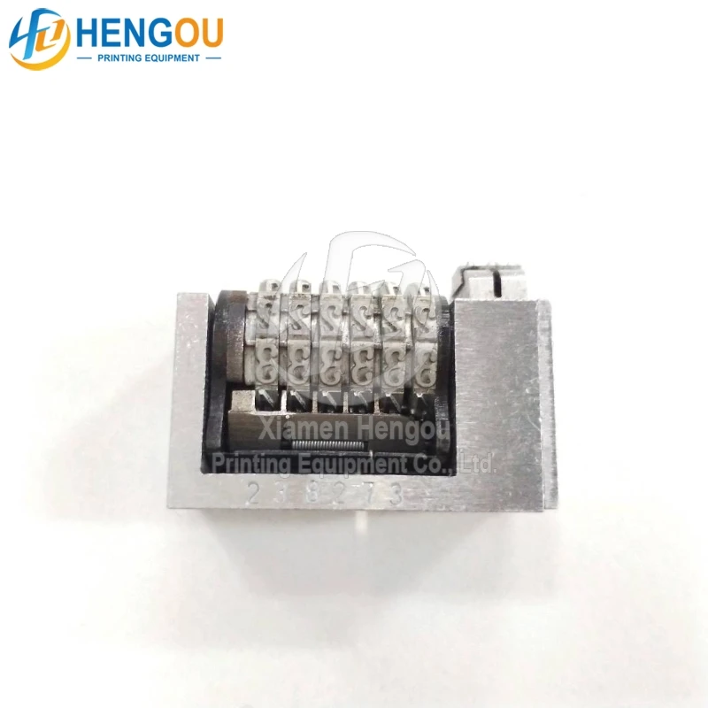 Roman Font Number Coding 4x8 Cicero Printer Platen Printing Machine ...