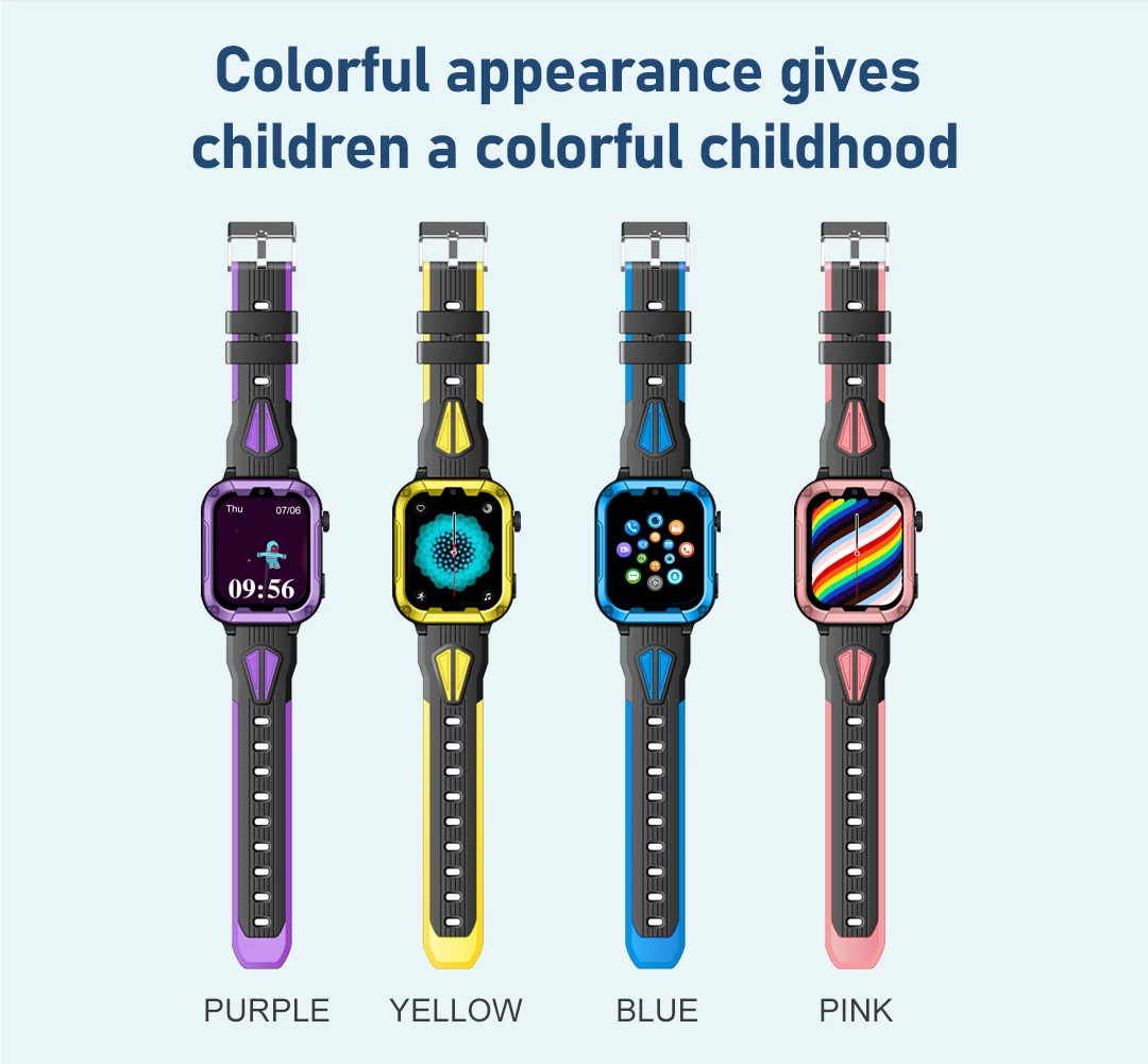 D39B 4G Kids Watch Smart Control System 1GB + 8GB Memory Multi ...