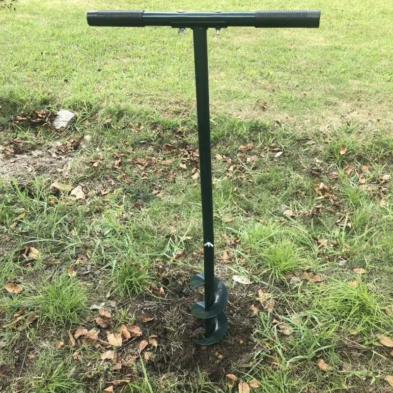 Vertak 2 in 1 Garden Fence Post Auger - Manual Earth Drill