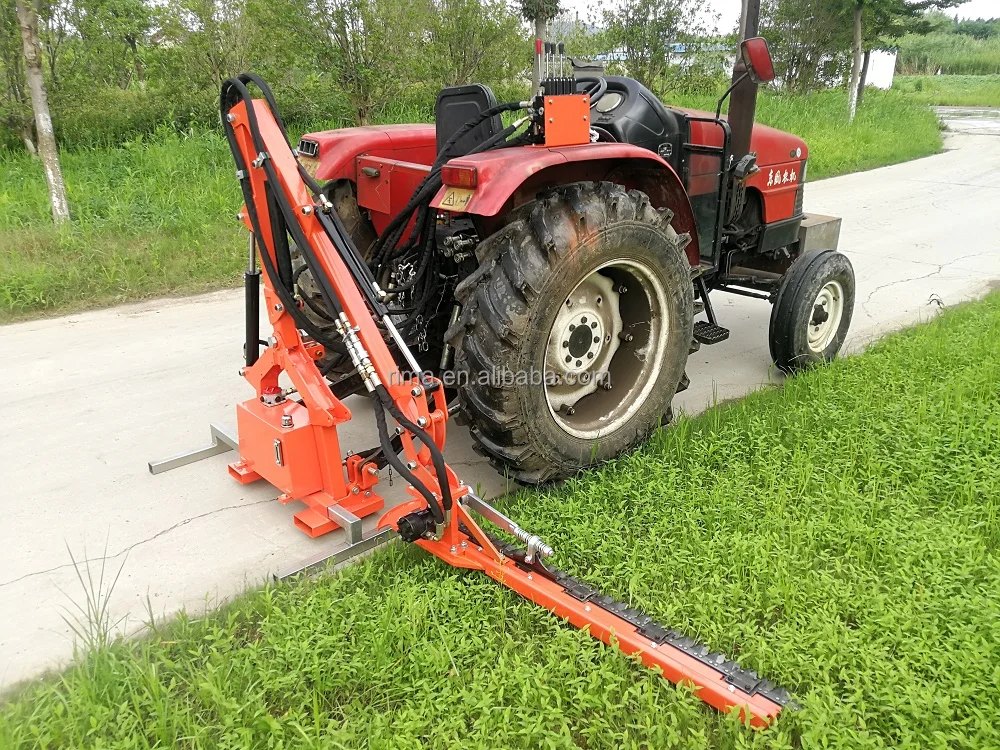 Hydraulic Hedge Trimmer Tractor Long Arm Mower Grass Cutter Trimmer ...