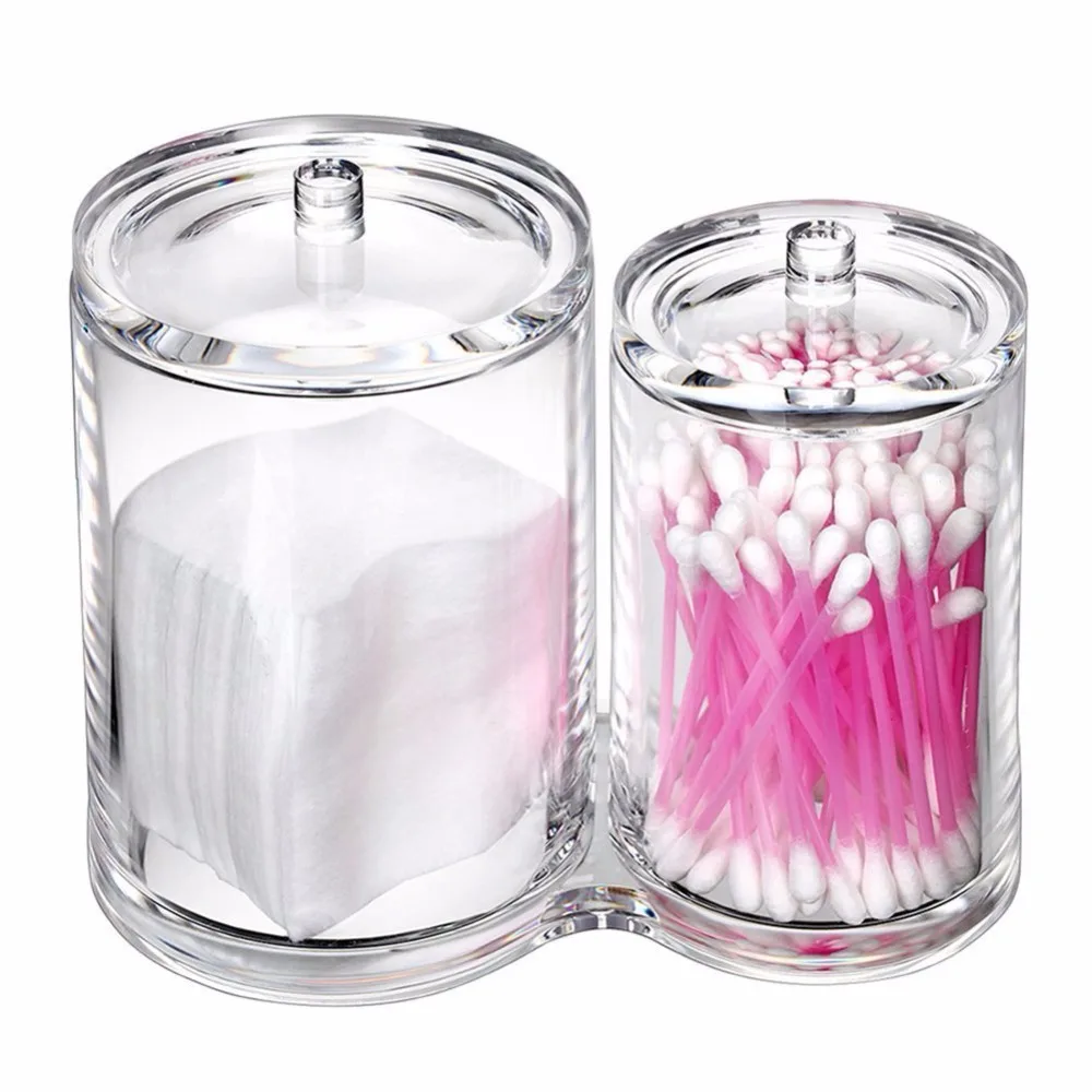 Organize Your Cotton Pads & Q-Tips with Acrylic Storage