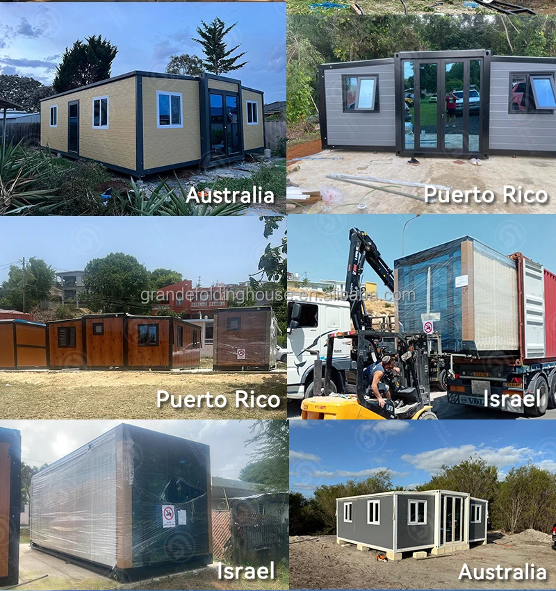 Grande Movable Foldable Homes - Portable 20ft Prefab Houses