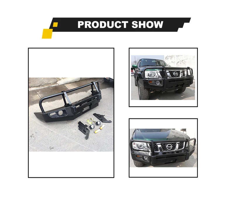 Front Bull Bar OEM 4x4 Offroad Accessories for Nissan Patrol Y61