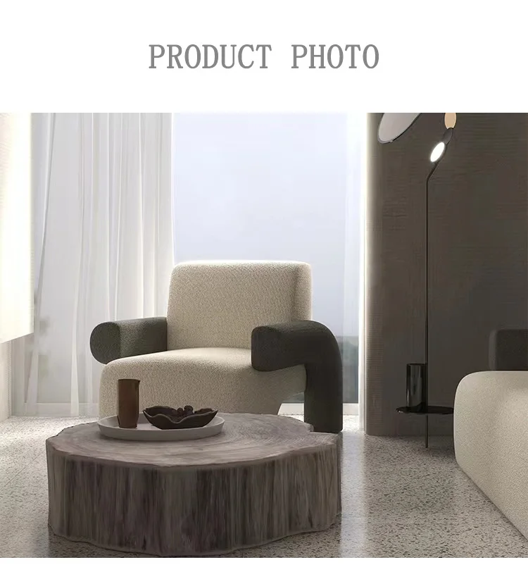 Creative Designer Nordic Single Sofa Chair - Modern Lazy Chair