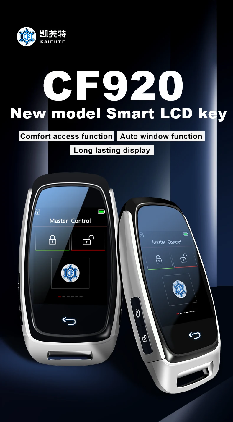 Smart LCD Car Key - Universal Replacement for All Cars