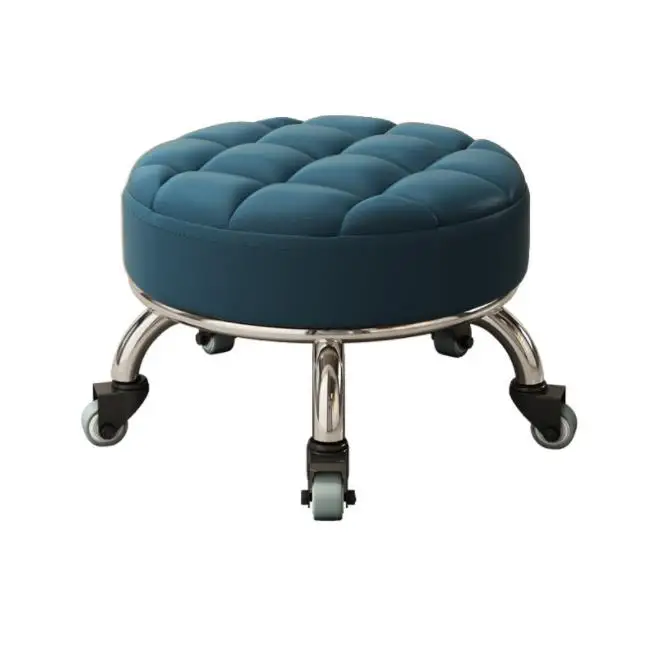 Mobile Small Stool Rolling Round Kitchen Toddler Stool Children Toddler ...