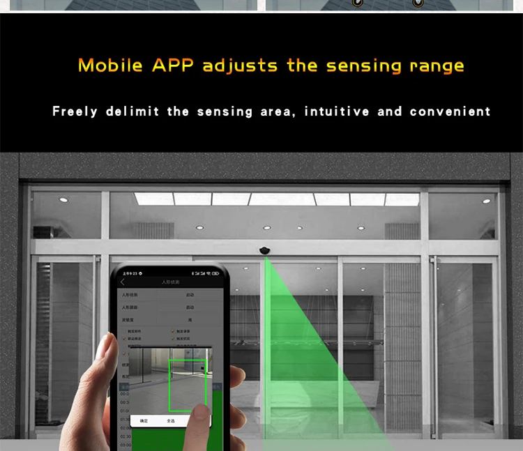 Automatic Sliding Door Image Sensor,Automatic Swing Door Induction ...