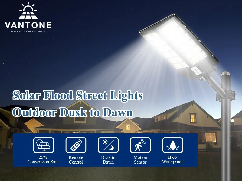 VANTONE High Quality Smart IP65 All in One Solar Street Solar Light ...