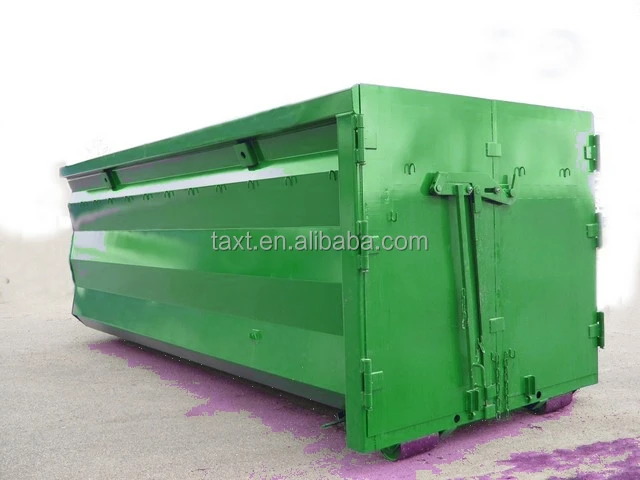 12 Cbm Hook Lift Container Bin Tipper Dumpster - Efficient Waste Treatment