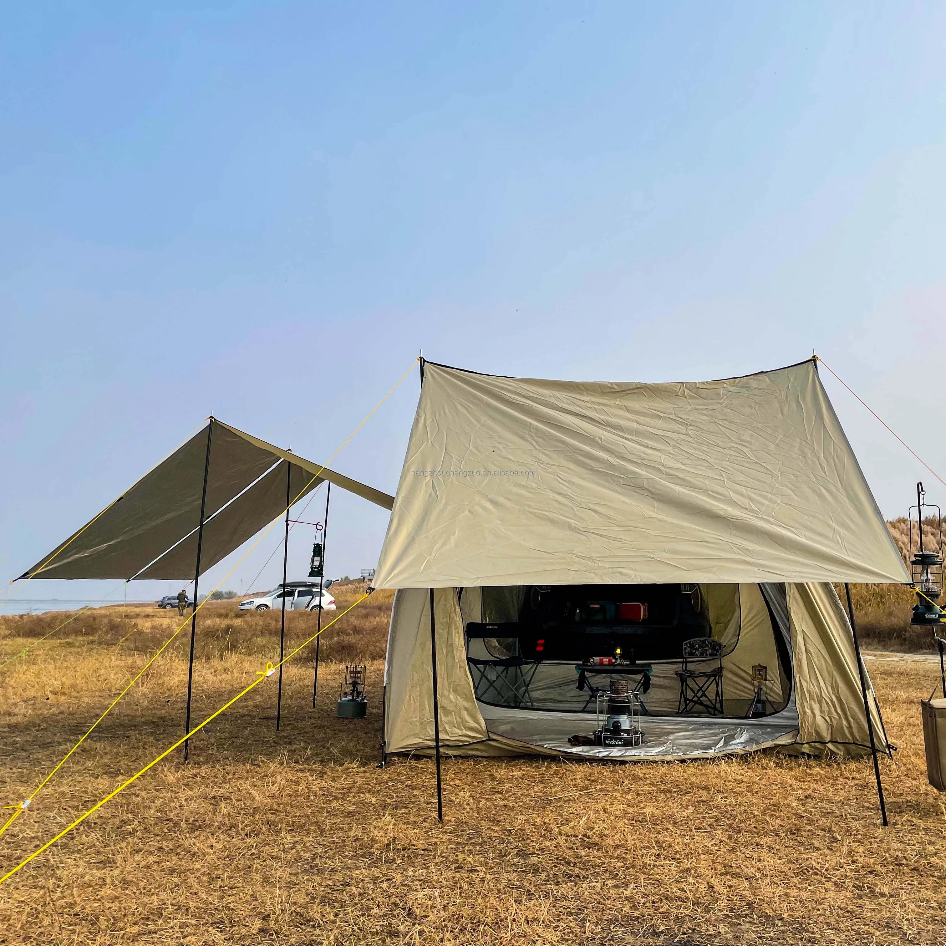 2 Room Advanced Car Rear Tent - SUV Tents with Spacious Rooms