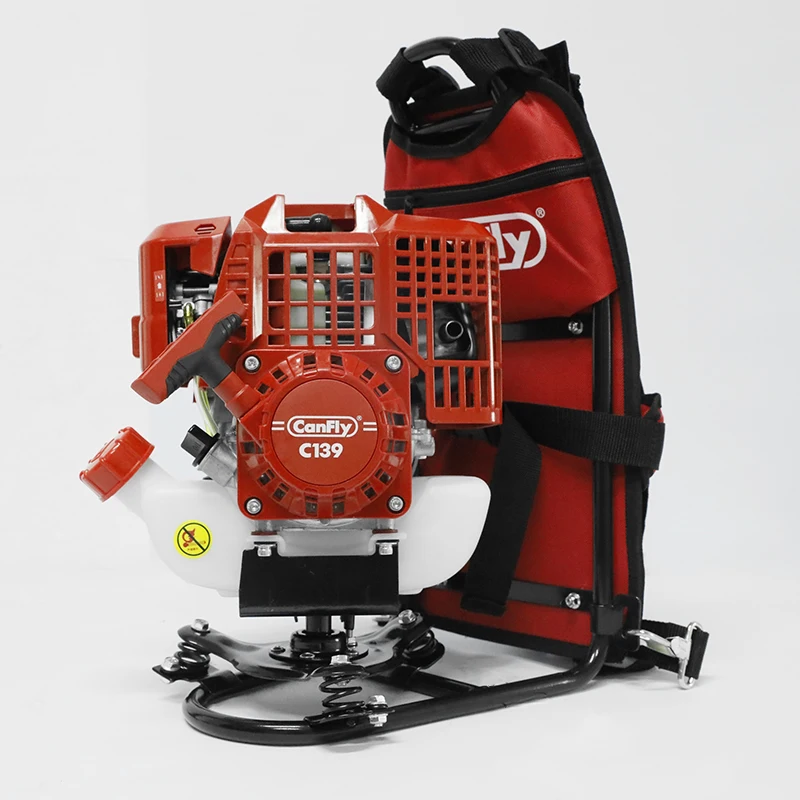 Industrial 4-stroke Backpack Brush Cutter Engine Power String Trimmer ...