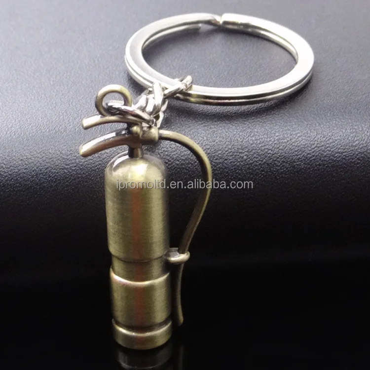 Mini Fire Extinguisher Shaped Metal Keychain/custom Keychain For Gifts ...
