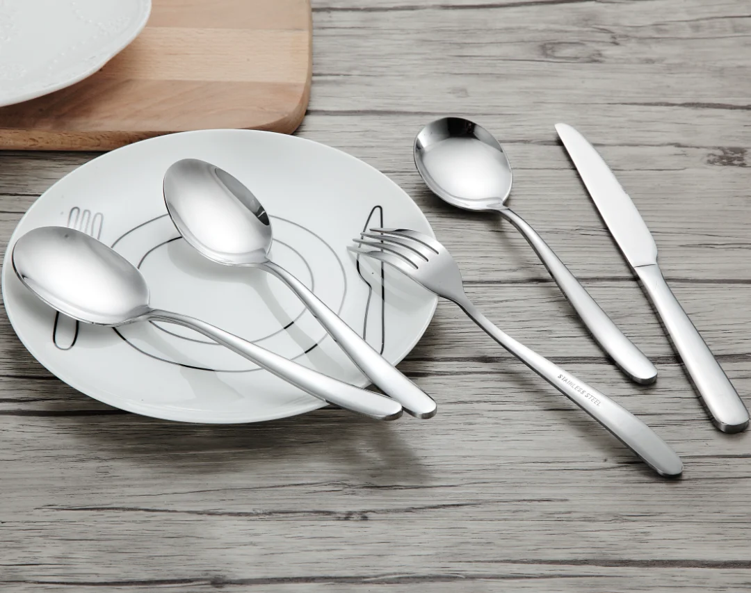 Stainless Steel Cutlery Sets for Hotels and Restaurants