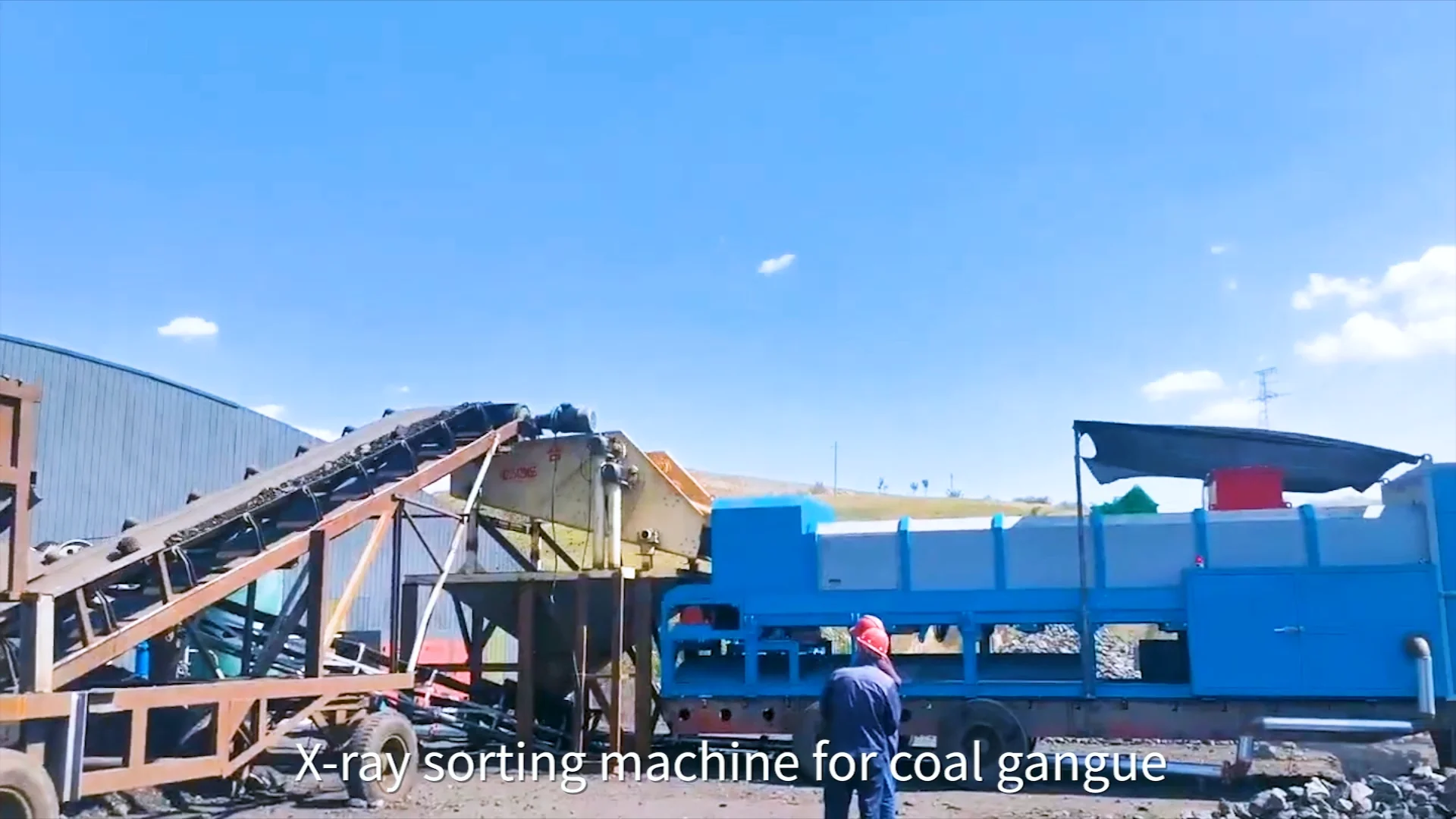 Mineral Processing X-ray Sorter Silver Ore Gold Ore Separator Coal ...