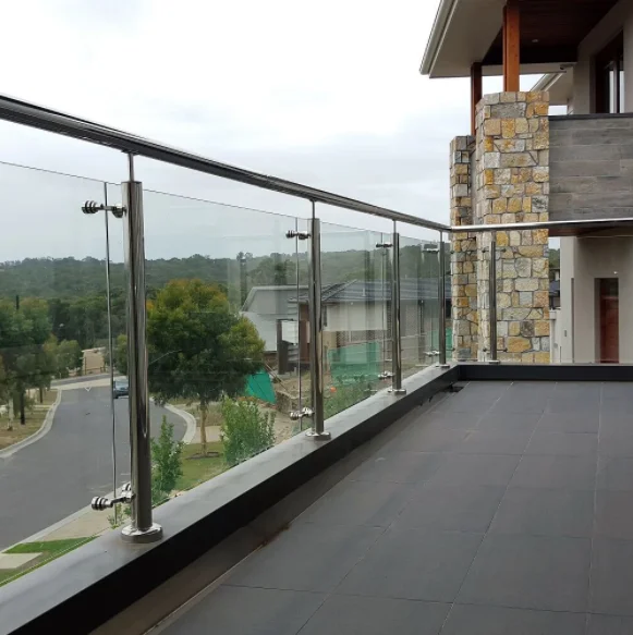 Tinted Glass Railings Glass Handrail Systems Tempered Glass Railing ...