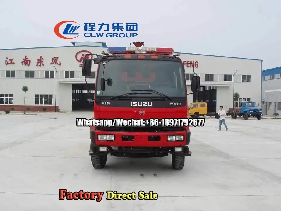 Japanese Isuzu 4x2 3500liters Foam Water Tank Fire Fighting Truck For ...