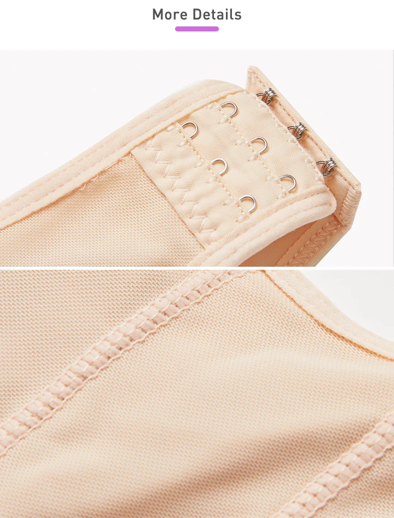 Custom Steel Bone Liposuction Post Surgery Fajas Colombianas Shapewear ...