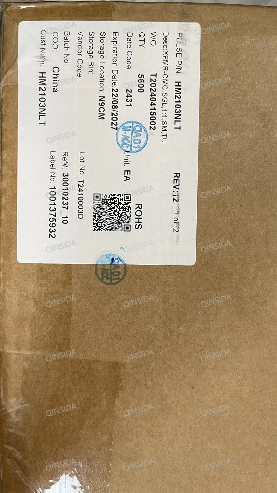 Economical Open Pulse Transformer/common Mode Choke (CMC) with Both ...