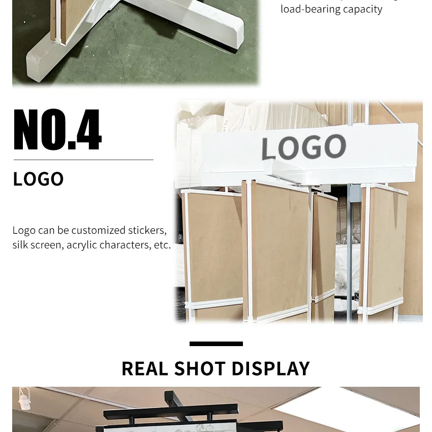 Hot Selling 60x60 Tile Display Stand for Slatwall Panel Holder and ...
