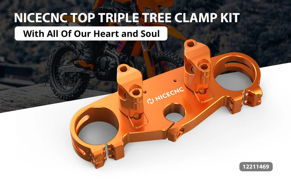 Nicecnc Top Triple Tree Clamp Kit for KTM 2023-2024