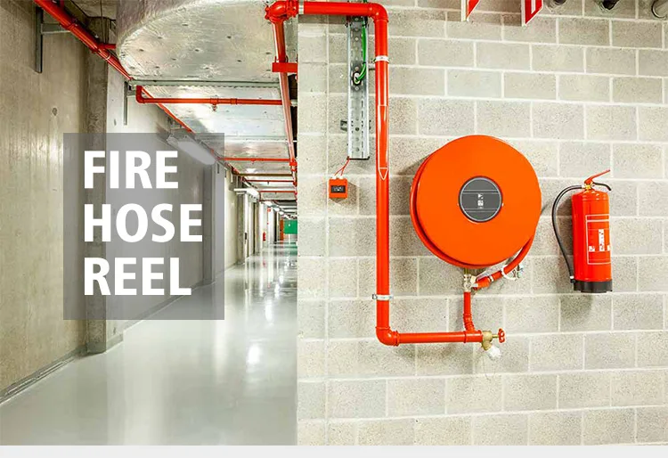 Fire Hose Reel Coil Hydrant Self-rescue Hose Hose Fire Equipment Plate ...