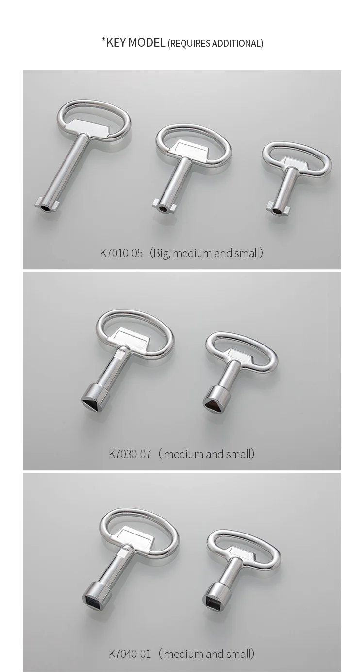 Hengzhu MS705 Series Tubular Key Pin Cam Lock - Secure & Durable