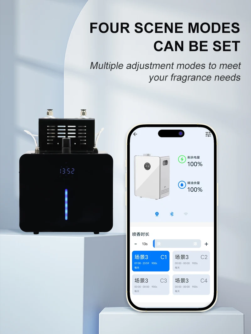 Large Intelligent HVAC Scent Diffuser APP Control Scent Diffuser ...