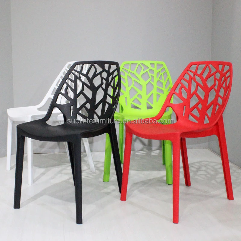 Nordic Stacking Plastic Restaurant Chairs - Stylish & Durable