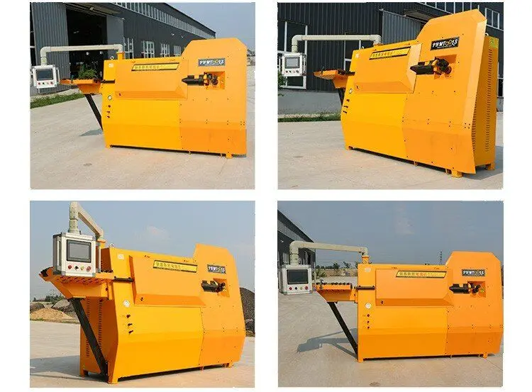 Automatic Cnc Steel Bar Stirrup Bending Machine Processing 4-12 Mm Coil ...