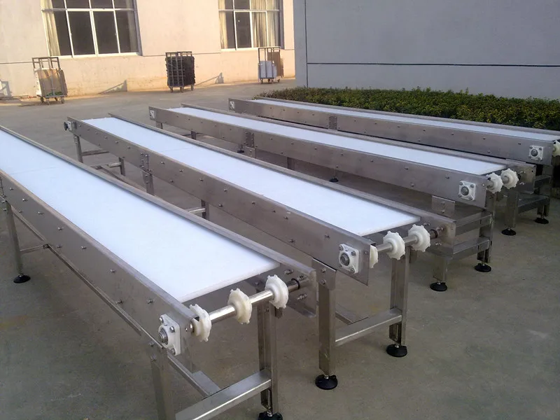 Small Conveyor Belt Injection Molding Machine Material Sorting Assembly ...