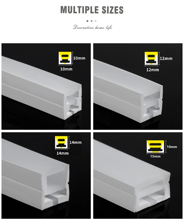 Toco Flexible Silicone Tube Neon Strip Rgb for Led Neon Sign Lights ...