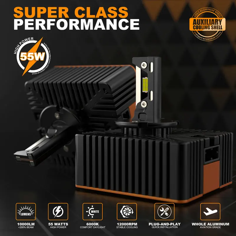 D1s Led Headlight D Series Canbus Led Light D2s D3s D4s D8s Hid Xenon ...