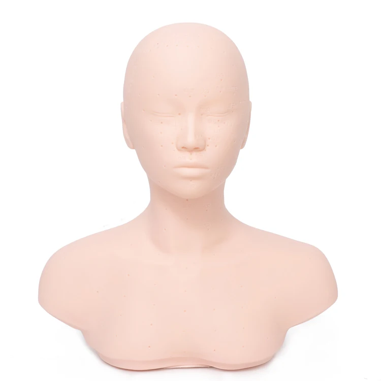High Quality Double Shoulder Mannequin Head Practice Mannequin Head ...