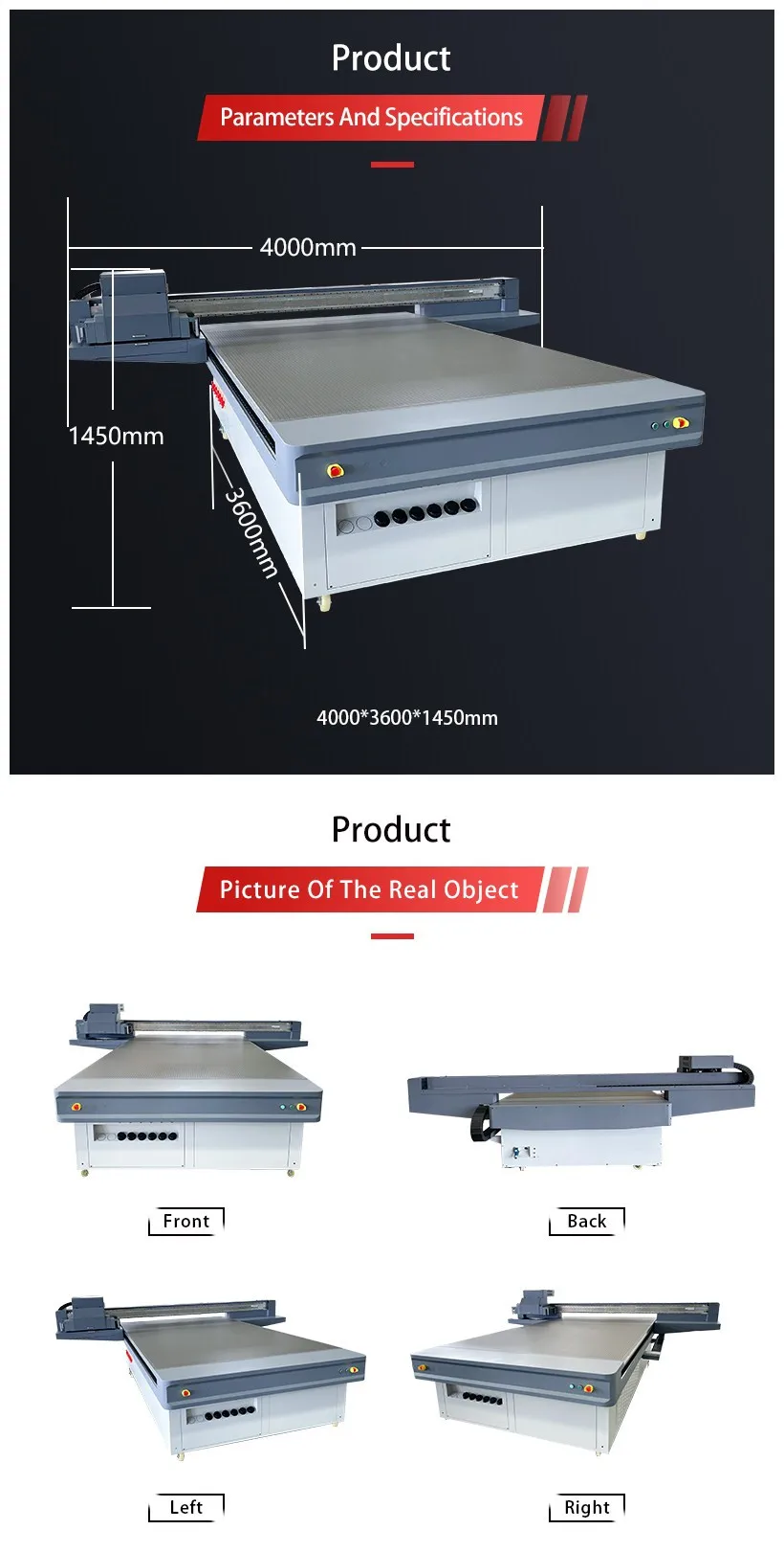 Flatbed Coroplast Printer Handheld Inkjet Printer 2030 Large Canvas ...