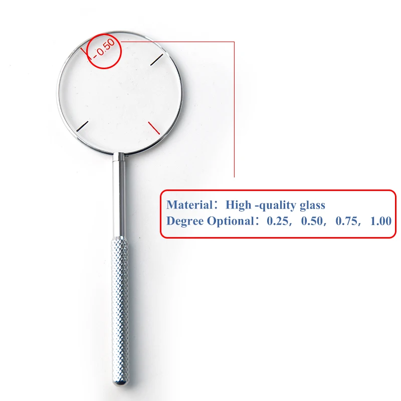 Best Optical Eye Test Lens Cross Cylinder -0.25d -0.50d -0.75d - Buy ...