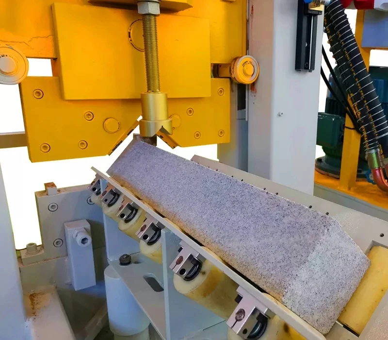 Hydraulic Paving Stone Guillotine Curbstone Masonry Block Splitting ...