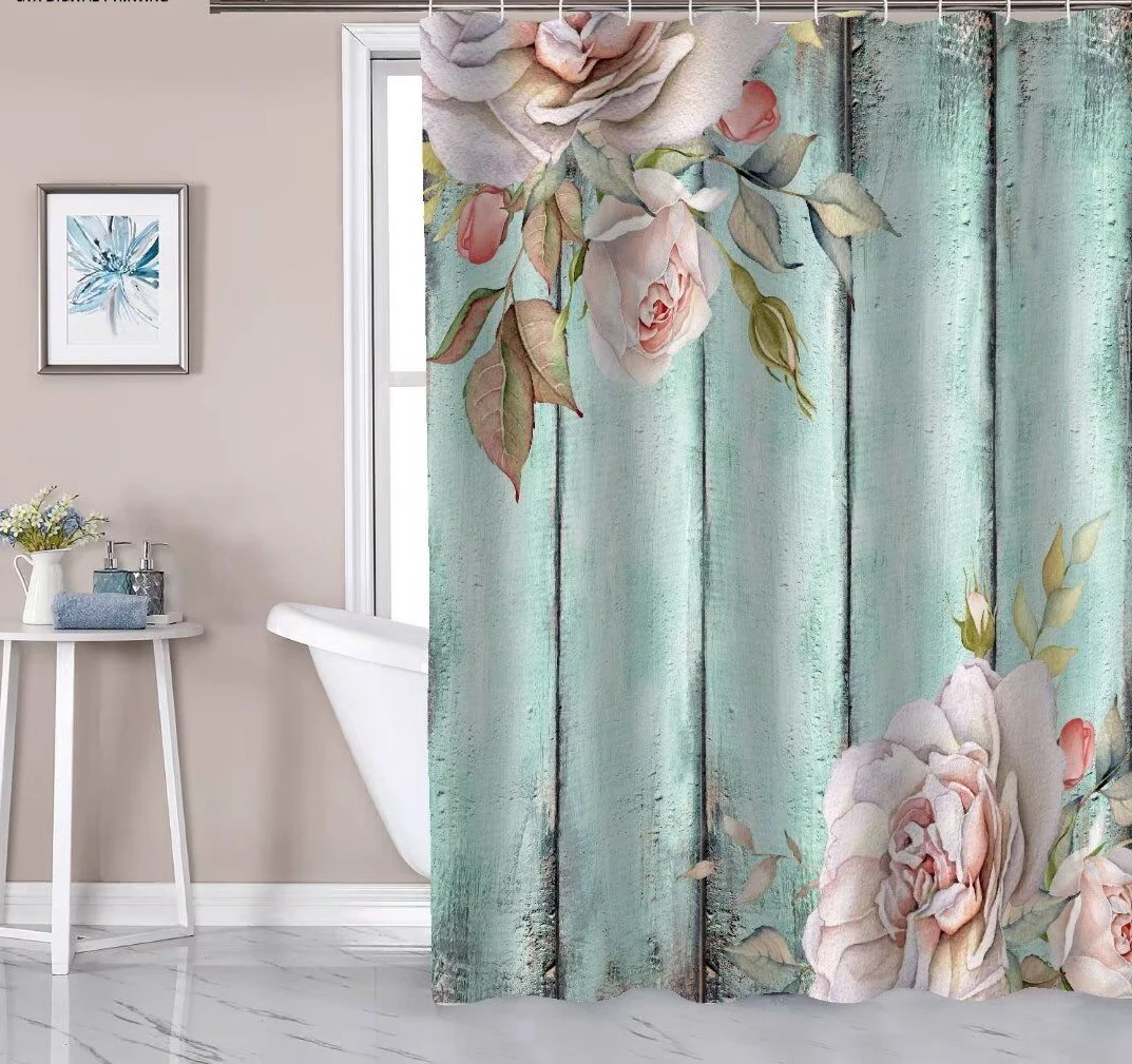 Owenie New Design Marble Shower Curtain - Waterproof & Sustainable