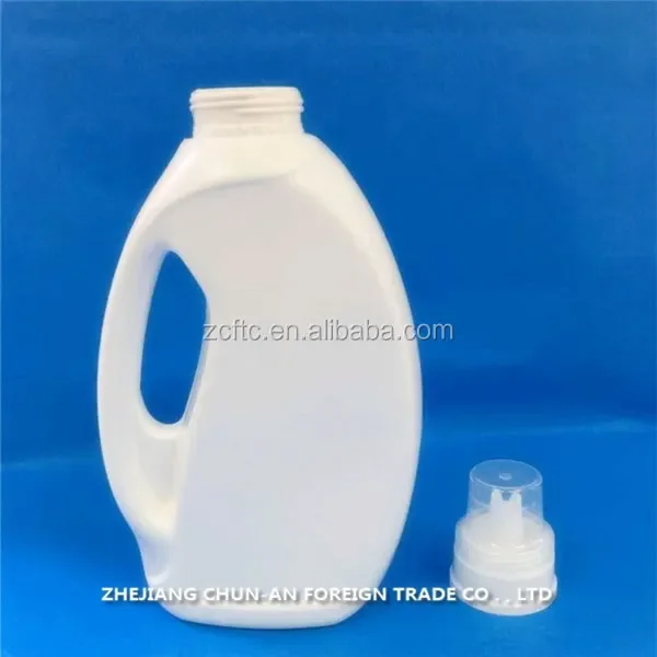 Big Capacity PE Plastic Laundry Detergent Bottle Manufacturer