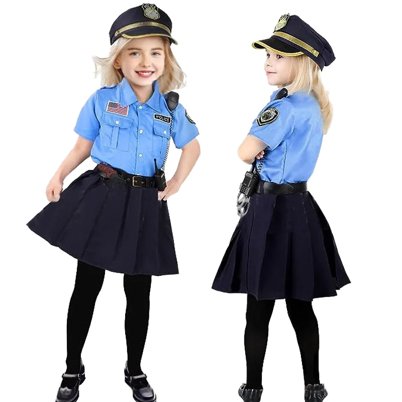 Kids Halloween Scary Salesman Costume Creepy Mask Suit with Gloves ...