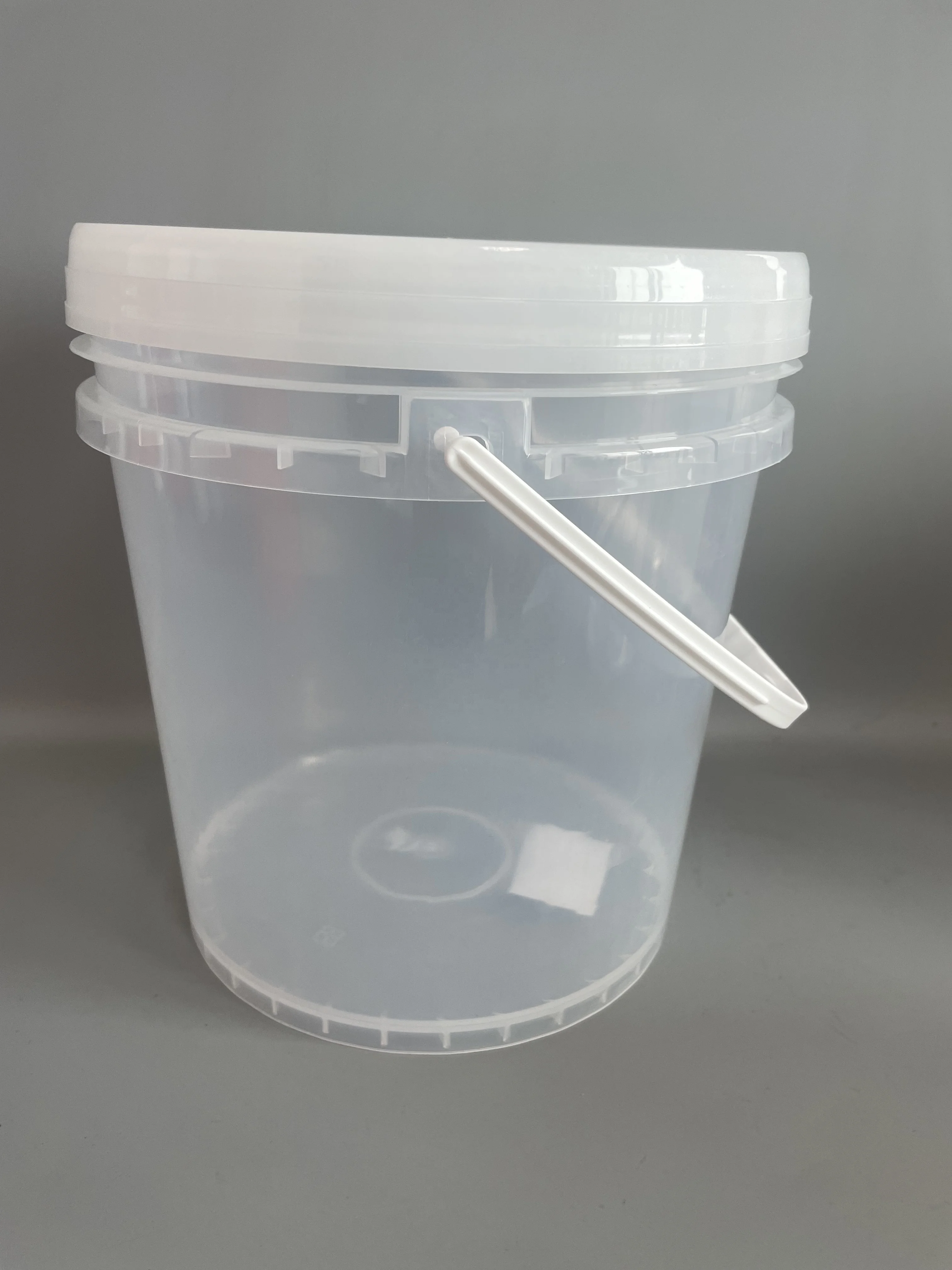 Transparent Food Bucket Gallon / Plastic Containers / Pails Plastic 500ml 1l 2l 5l 10l 20l - Buy ...