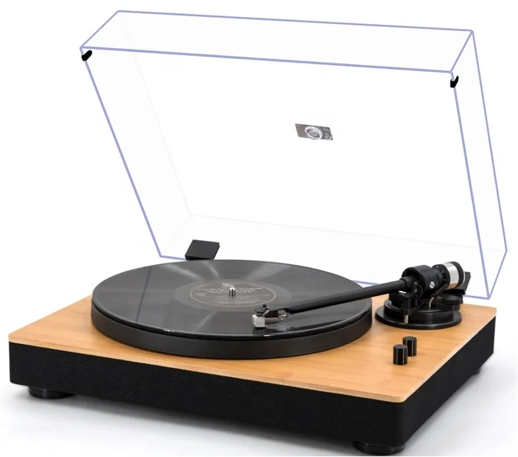 Extremely upscale carbon fiber tonearm vinyl record player with self ...