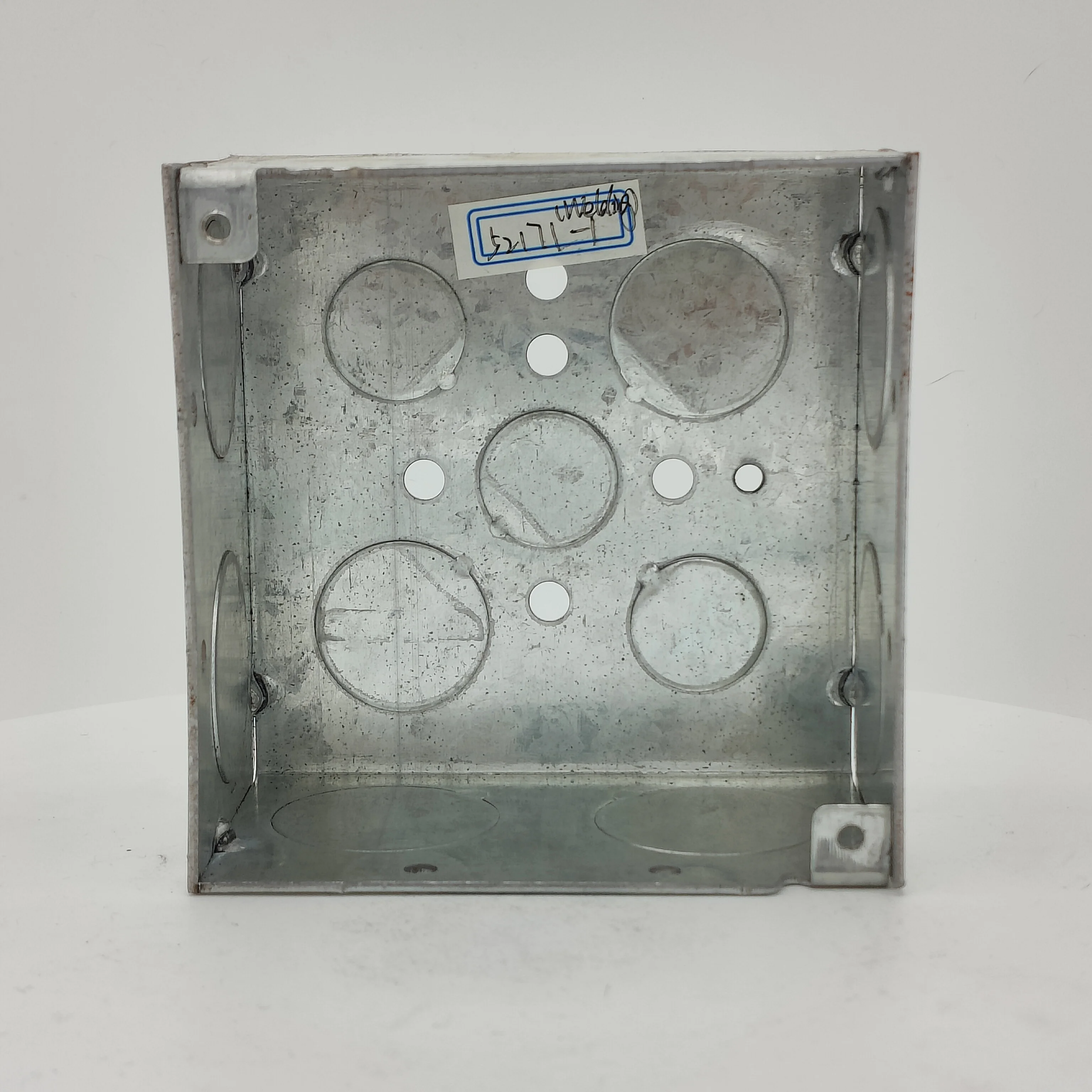 4'' Square Galvanized Welded Conduit Box 2-1/8'' Deep 52171 - Buy ...